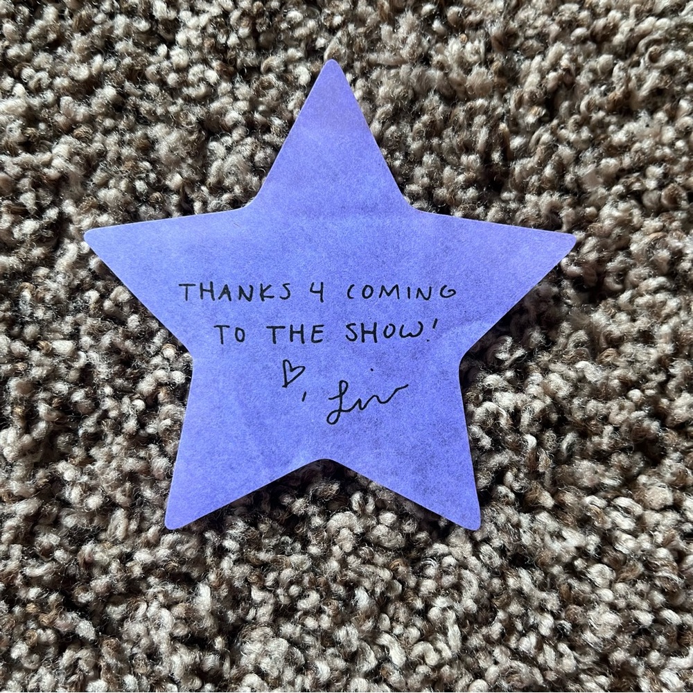 Olivia Rodrigo Guts Tour Confetti - Gem